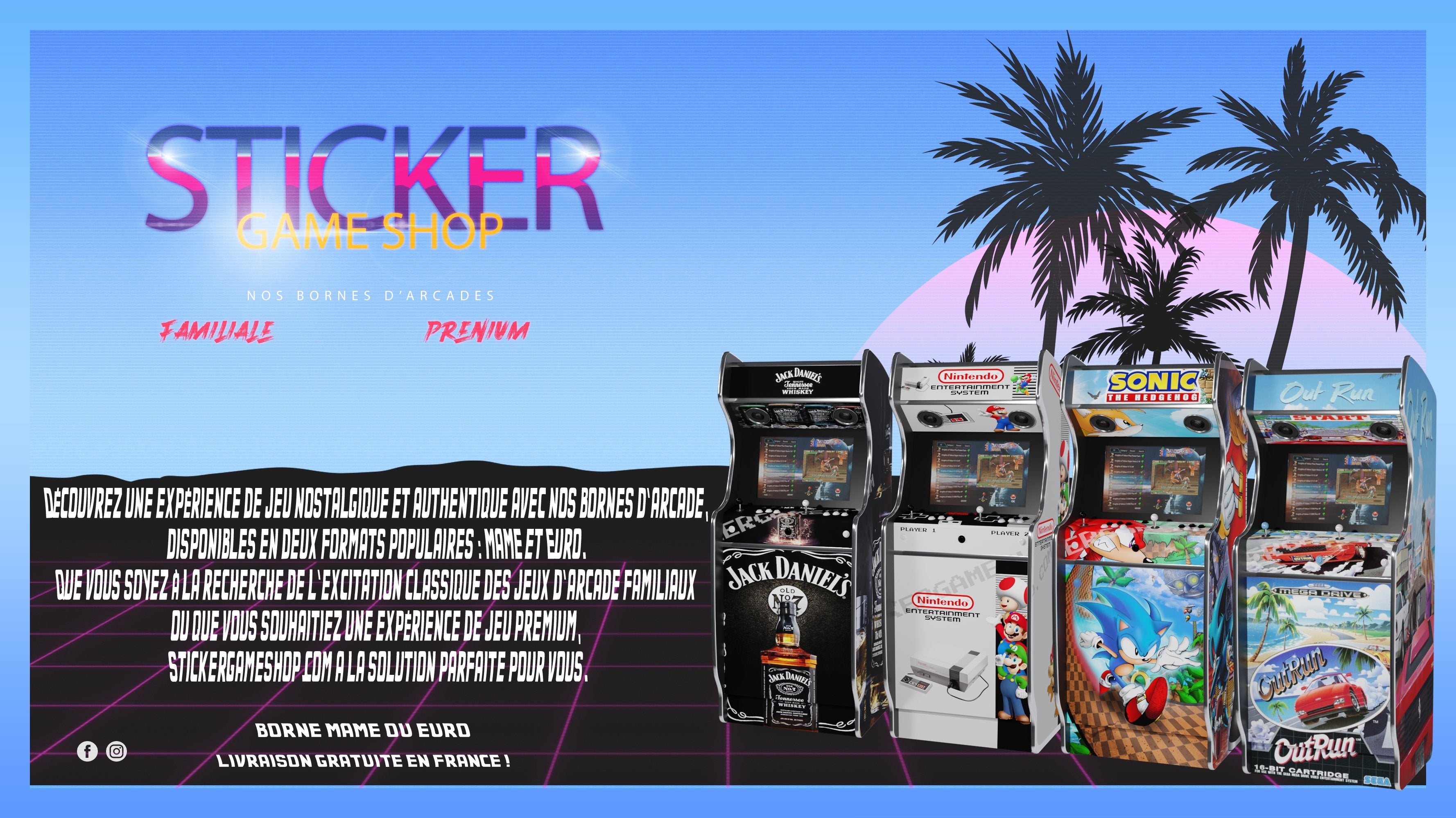 ARCADE – Stickergameshop