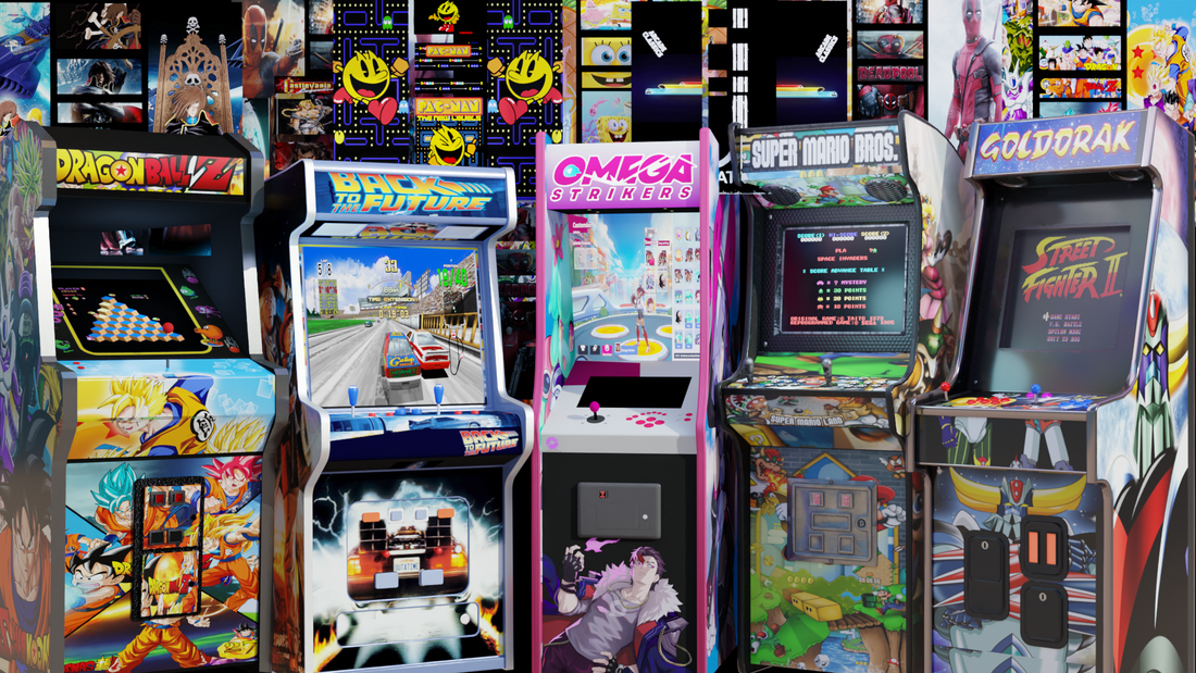 STICKER BORNE D'ARCADE UNIVERSEL – Stickergameshop